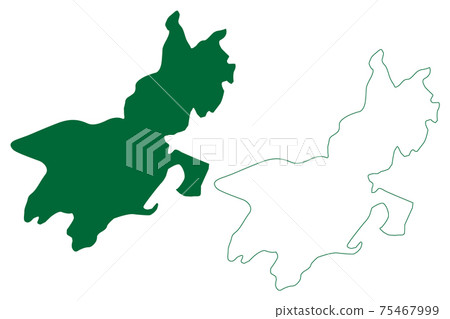 Kamrup district (Assam State, Republic of... - Stock Illustration ...