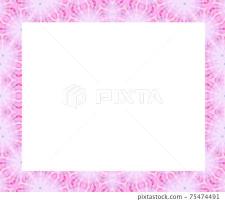 Light pink pastel frame - Stock Illustration [75474491] - PIXTA