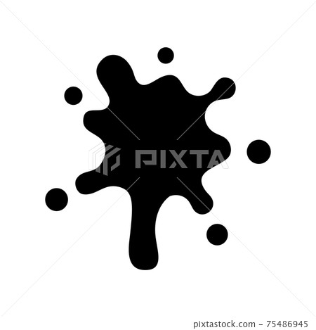Blood stain icon - Stock Illustration [75486945] - PIXTA