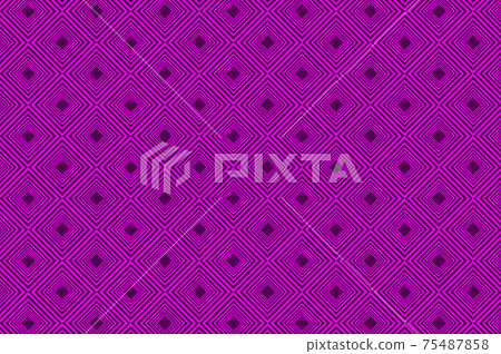 Concentric square purple vector pattern - Stock Illustration [75487858 ...