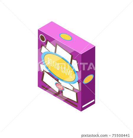 Board Game Package Composition - Stock Illustration [75508441] - PIXTA