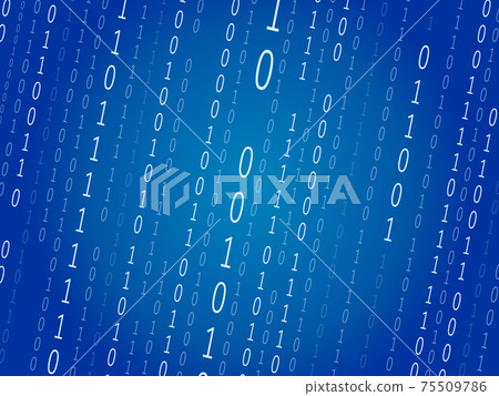 Binary code program binary background wallpaper... - Stock Illustration ...