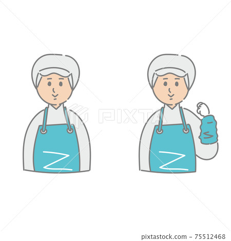 Workers working in a food factory - Stock Illustration [75512468] - PIXTA