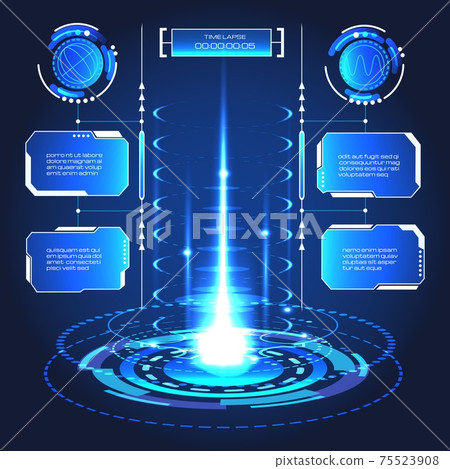 Vr creative lab stage - Stock Illustration [75523908] - PIXTA