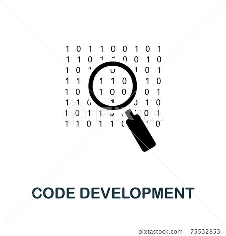 Code Development icon. Creative element design... - Stock Illustration [75532853] - PIXTA