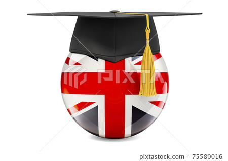Education in the Great Britain concept. British... - Stock Illustration ...