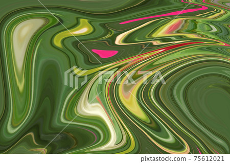 Green fluid flow vector geometric abstract... - Stock Illustration ...