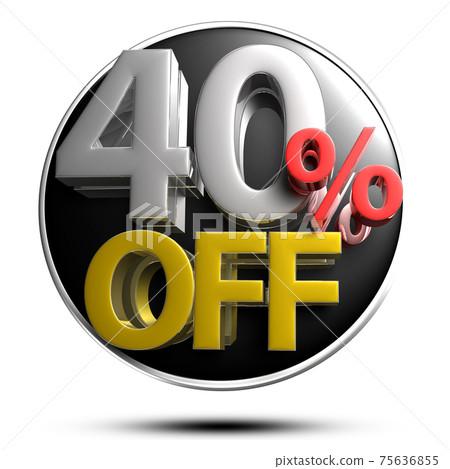 40% OFF. - Stock Illustration [75636855] - PIXTA