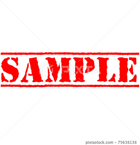Sample, sample, example, stamp, mark, stamp,... - Stock Illustration ...
