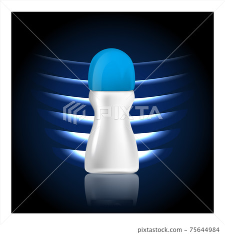 Roll On Antiperspirant Deodorant Poster Vector... - Stock Illustration ...