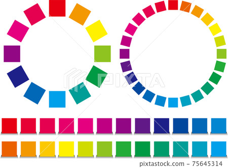 Color chart illustration material - Stock Illustration [75645314] - PIXTA
