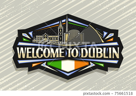 Vector logo for Dublin - Stock Illustration [75661518] - PIXTA