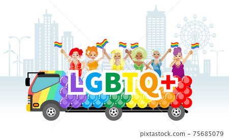 Six drag-clean building street silhouettes... - Stock Illustration ...