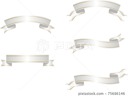 Ribbon pastel color spring gift present ribbon... - Stock Illustration ...