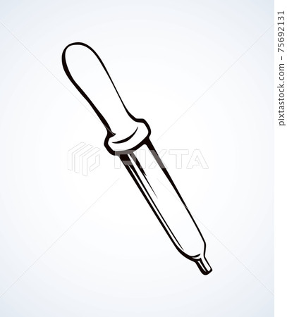 Pipette. Vector drawing - Stock Illustration [75692131] - PIXTA