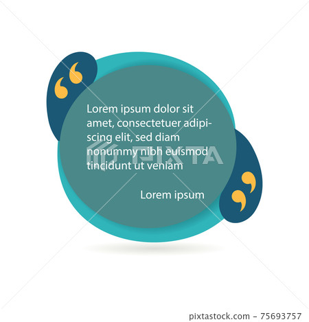 Quote frame or mention quotations remarks... - Stock Illustration ...