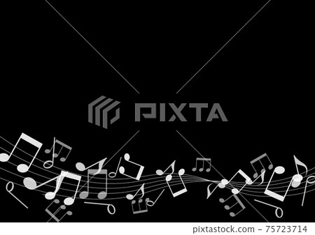 Black note frame no.01 - Stock Illustration [75723714] - PIXTA