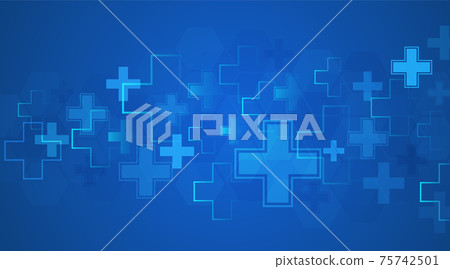 Abstract blue healthy and medical background.... - Stock Illustration ...