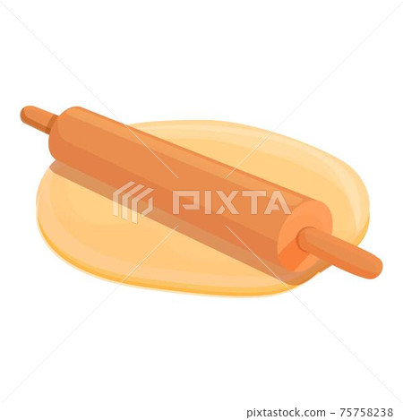 Dough cuisine icon, cartoon style - Stock Illustration [75758238] - PIXTA