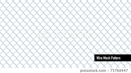 Seamless wire mesh vector background material - Stock Illustration ...