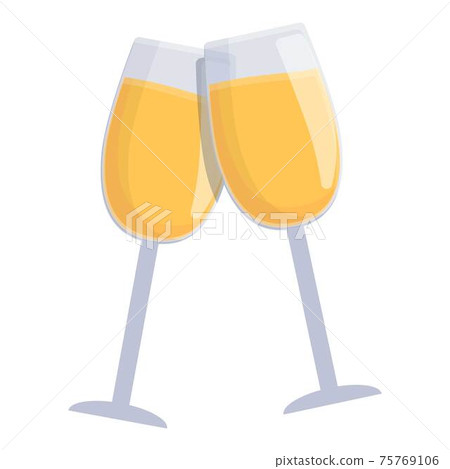 Bar cheers icon, cartoon style - Stock Illustration [75769106] - PIXTA
