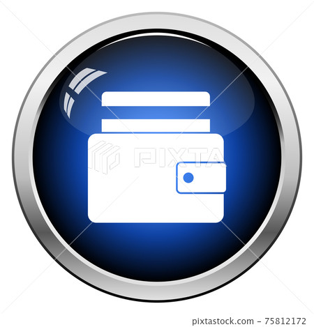 Credit Card Get Out From Purse Icon - Stock Illustration [75812172] - PIXTA