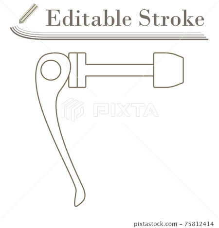 Bike Quick Release Icon - Stock Illustration [75812414] - PIXTA