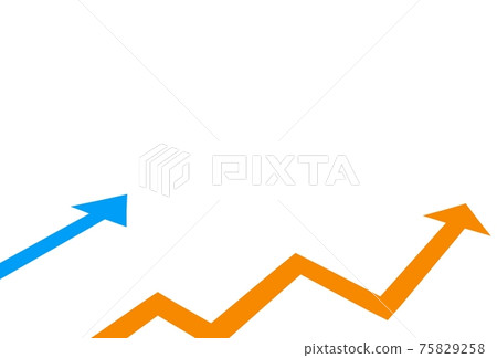 Crank arrow extending toward the back - Stock Illustration [75829258 ...