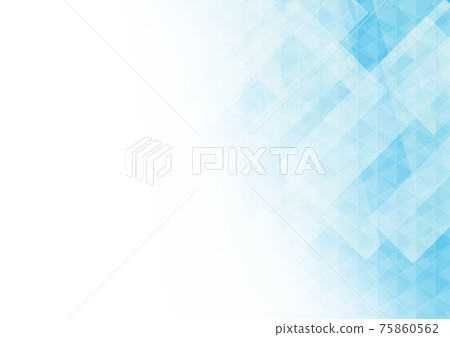 Blue square abstract background with margins no.06 - Stock Illustration ...