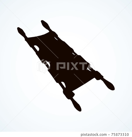 Stretcher. Vector drawing - Stock Illustration [75873310] - PIXTA