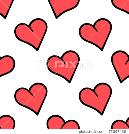 red love seamless pattern textile print. repeat... - Stock Illustration ...