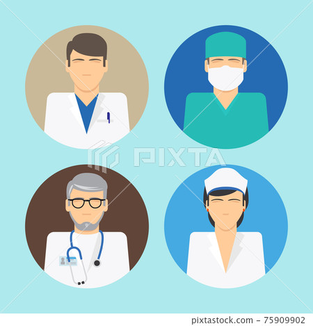 Medical avatars - Stock Illustration [75909902] - PIXTA