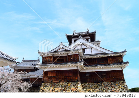 Fukuchiyama Castle [Continued Top 100 Japanese... - Stock Photo ...