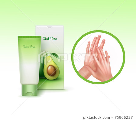 Advertising hands cream - Stock Illustration [75966237] - PIXTA