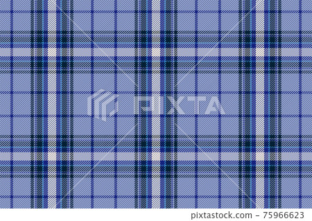 Tartan plaid pattern in blue. Print fabric... - Stock Illustration ...