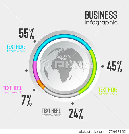 Business Circle Diagram - Stock Illustration [75967162] - PIXTA