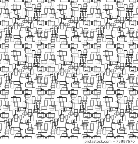 Seamless Geometric Vector Background, Modern... - Stock Illustration ...