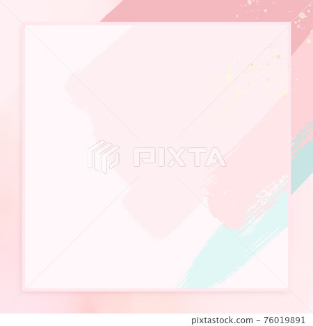 Hand-painted and pop-like frame material-there... - Stock Illustration ...