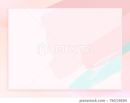 Hand-painted and pop-like frame material-there... - Stock Illustration ...