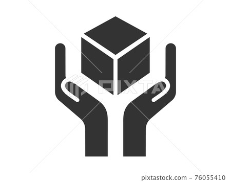 Handling caution icon illustration - Stock Illustration [76055410] - PIXTA