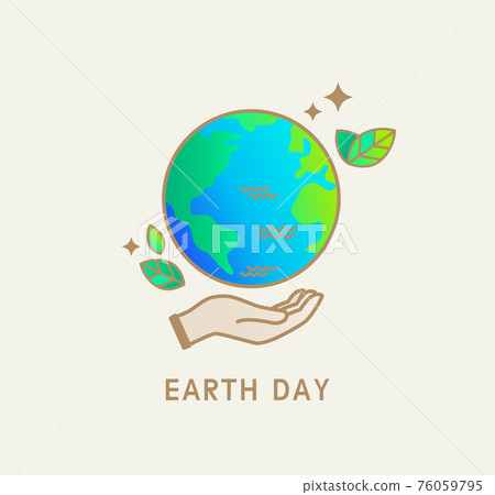 Earth Day symbol,icon for environment safety. - Stock Illustration ...