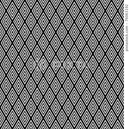 Abstract seamless geometric diamonds pattern. - Stock Illustration ...