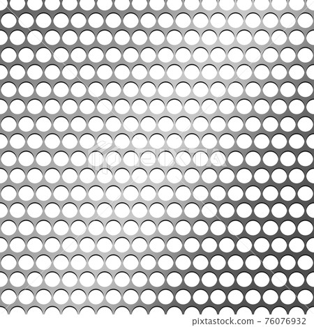 Punching metal background silver - Stock Illustration [76076932] - PIXTA