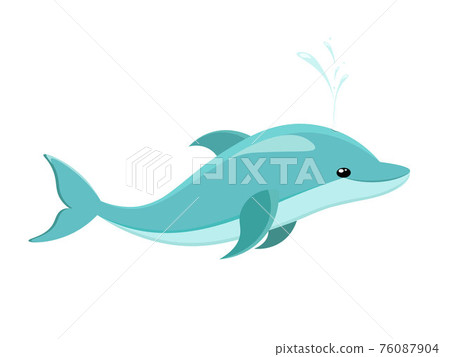 Cute Animated Dolphins