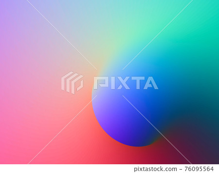 Abstract colorful gradient background, 3d render - Stock Illustration ...