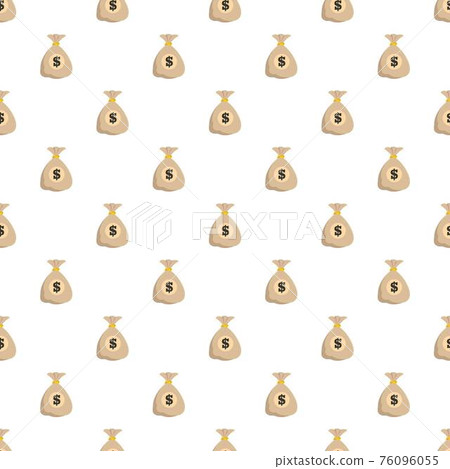 Bag money pattern seamless - Stock Illustration [76096055] - PIXTA