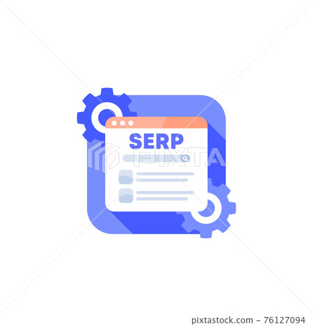 serp vector icon, seo concept - Stock Illustration [76127094] - PIXTA