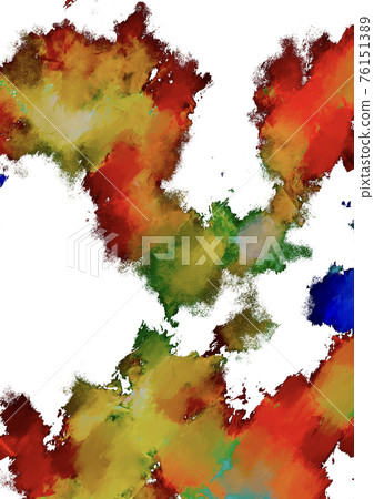 colorful, colorfull, vertically long - Stock Illustration [76151389 ...