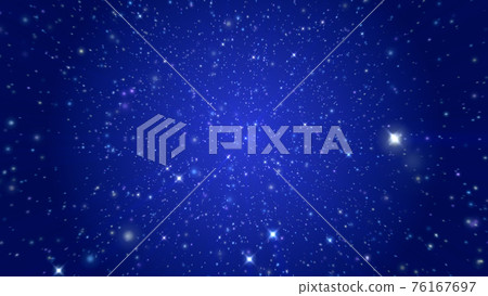 Image floating in beautiful colorful stars - Stock Illustration ...