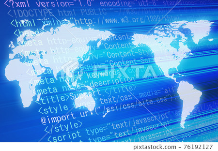 HTML programming language background material - Stock Illustration ...